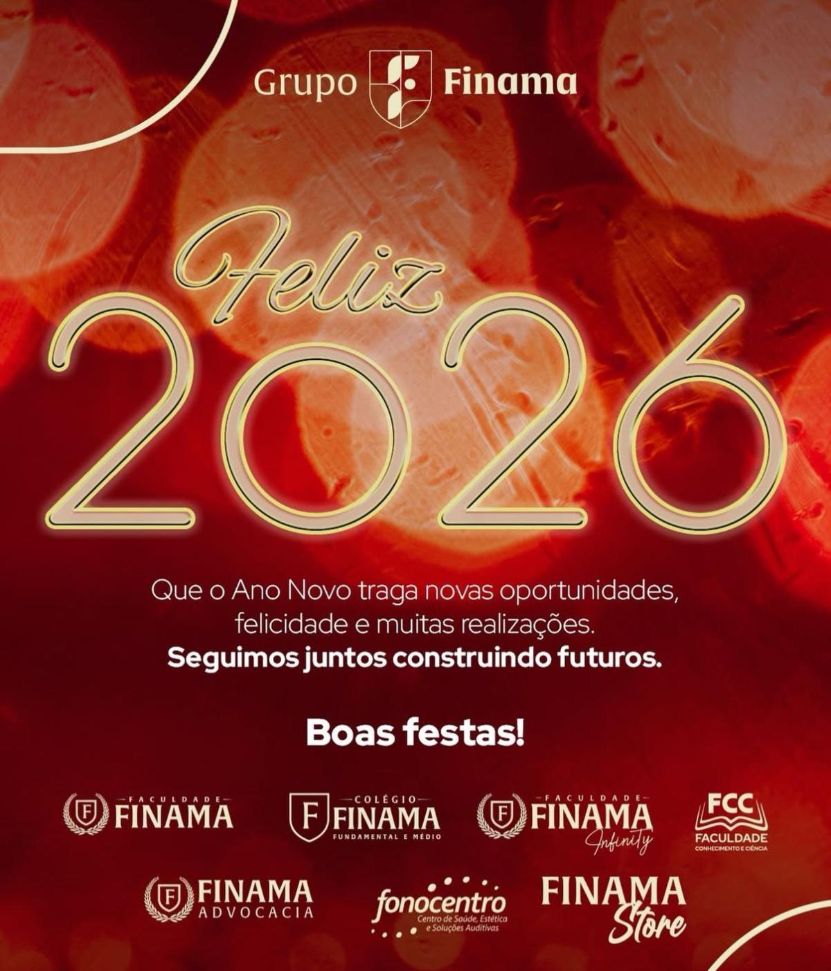 Grupo FINAMA: Bem-vindo, 2026 - Faculdade Finama